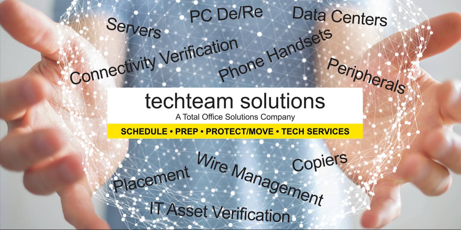 Dallas Office IT Relocation: PC & Server Solutions by TechTeam
