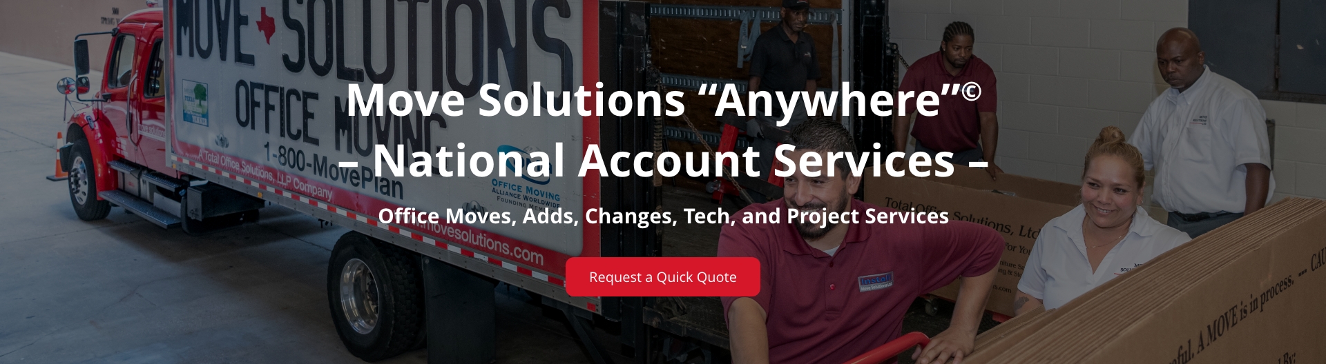 Nationwide Office Movers | Move Solutions National Movers